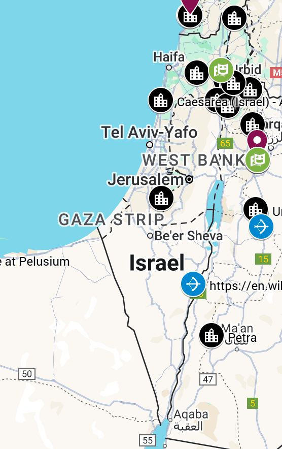 Roman Ruins in Israel - Ancient History Sites