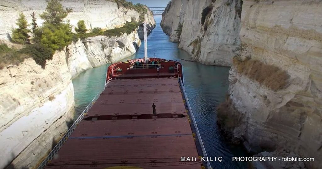 Corinth Canal: A Historic Waterway Connecting the Aegean and Ionian ...