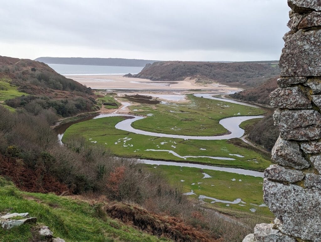 Pennard Castle: A Norman Stronghold in Swansea, United Kingdom ...