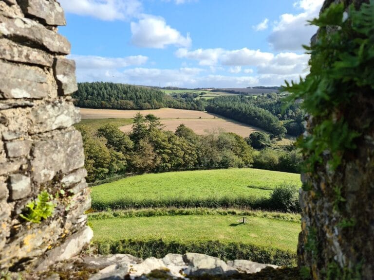 Restormel Castle: A Norman Circular Shell Keep in Cornwall, England ...