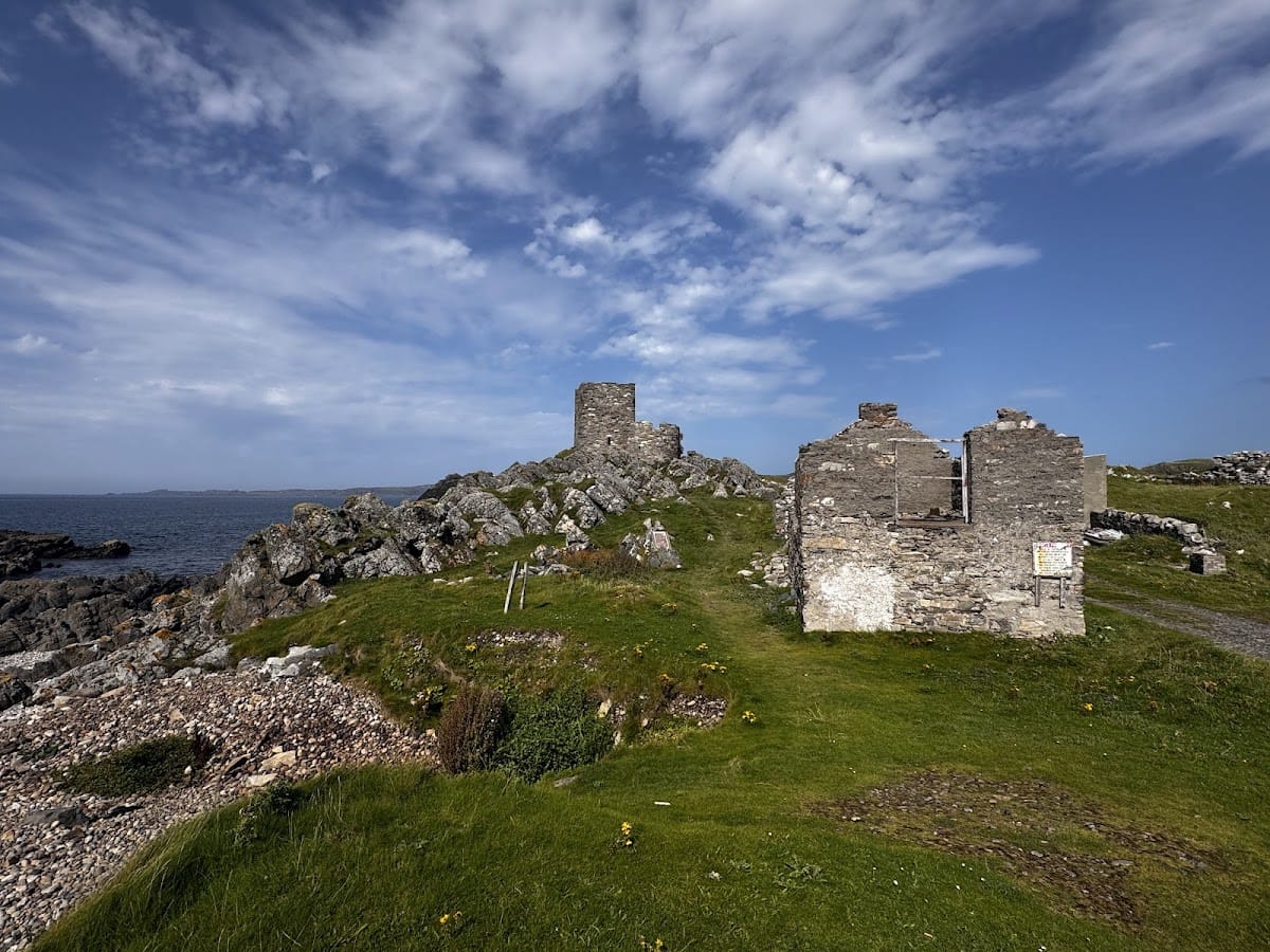 Carrickabraghy Castle: A Historic Stronghold on the Isle of Doagh ...
